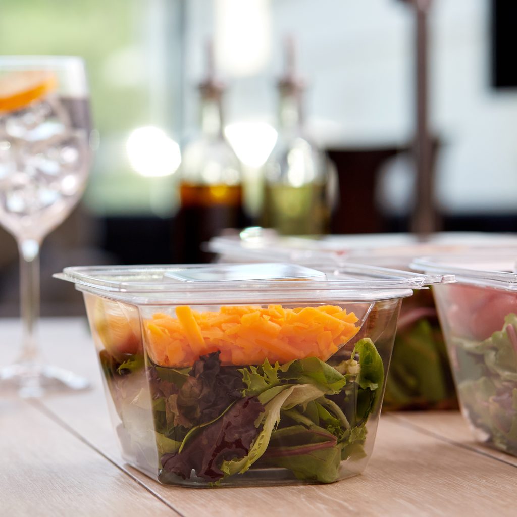 Square Salad Kit Bowls - Display Pack