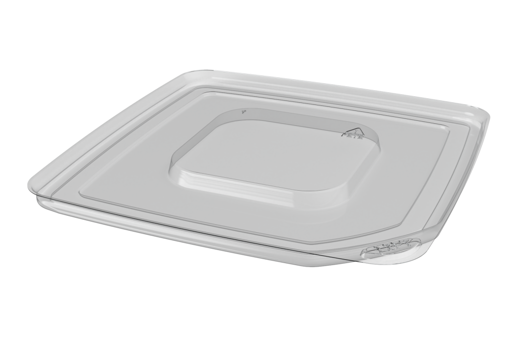 Square Salad Kit Lids - Display Pack
